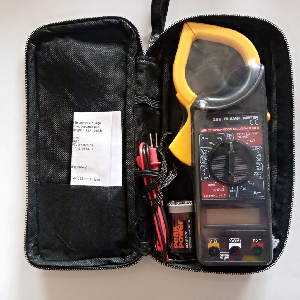 Digital Multimeter DT-266 Clamp Meter - OPERA TOOLS
