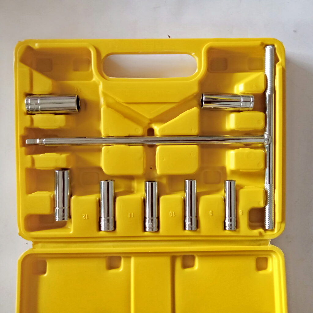 EASTMAN 8 PCS 1/4" DRIVE HEX T-SOCKET SET HEAVY DUTY - OPERA TOOLS