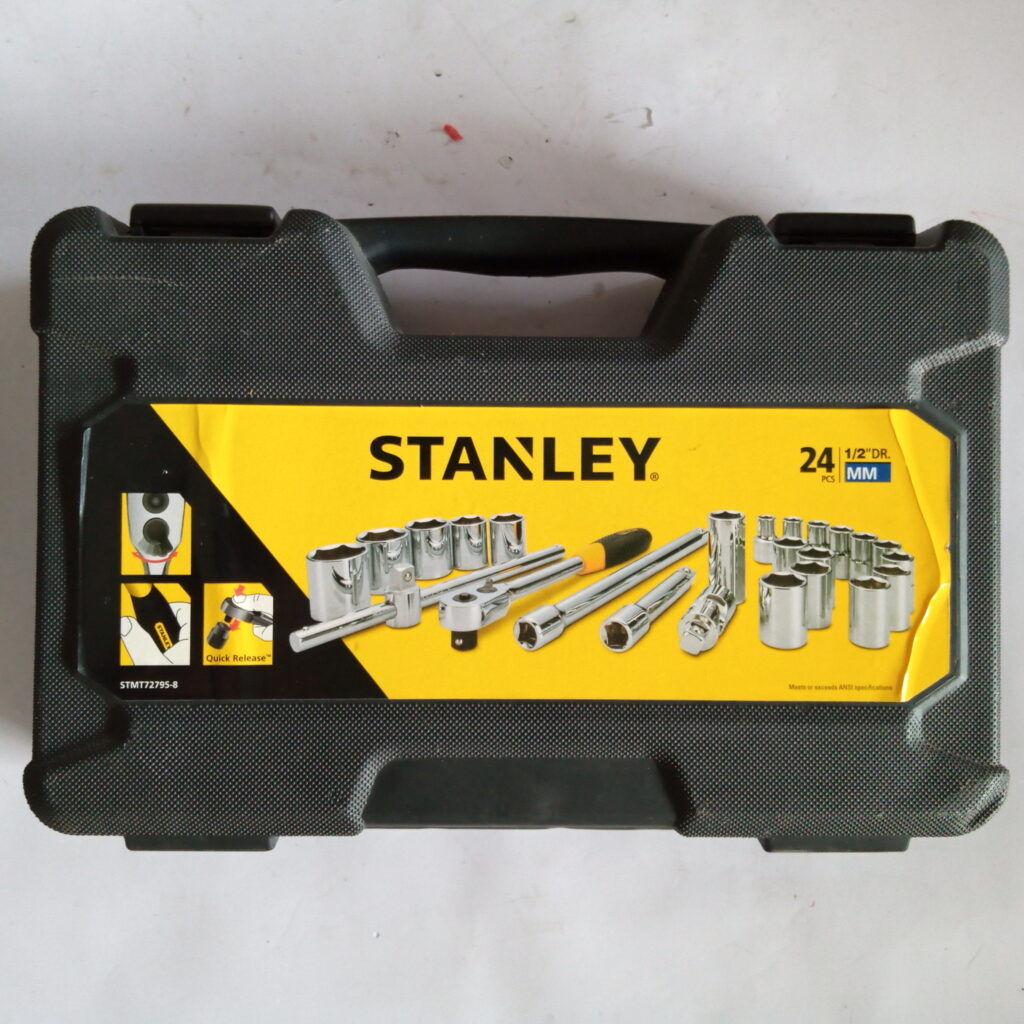 STANLEY 24 PCS 1/2" DRIVE HEX SOCKET SET - OPERA TOOLS