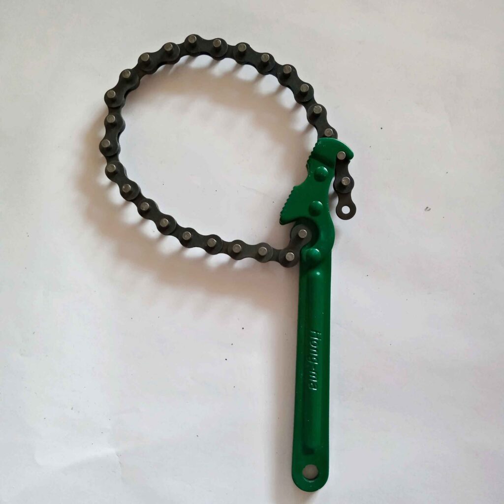 9'' inch Auto Oil Filter Key Chain Wrench Chain tool - OPERA TOOLS