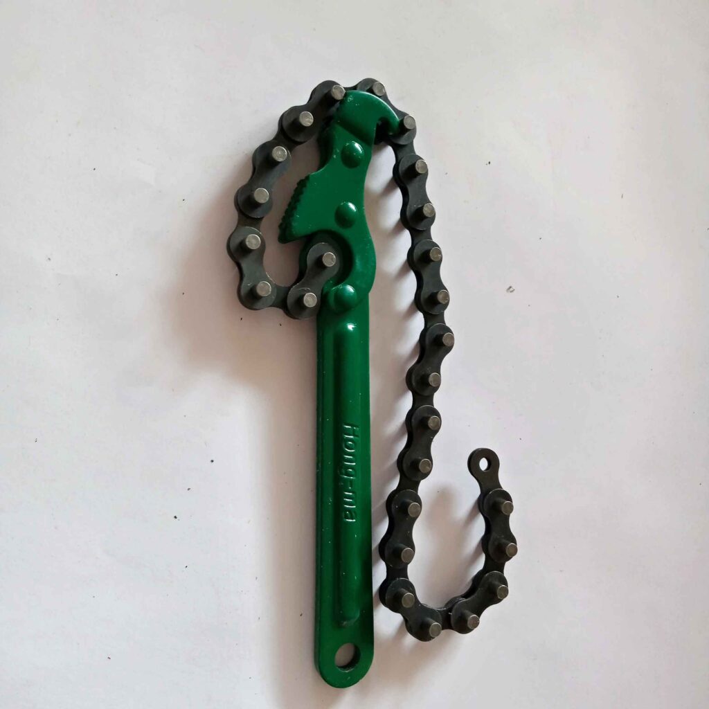 9'' inch Auto Oil Filter Key Chain Wrench Chain tool - OPERA TOOLS