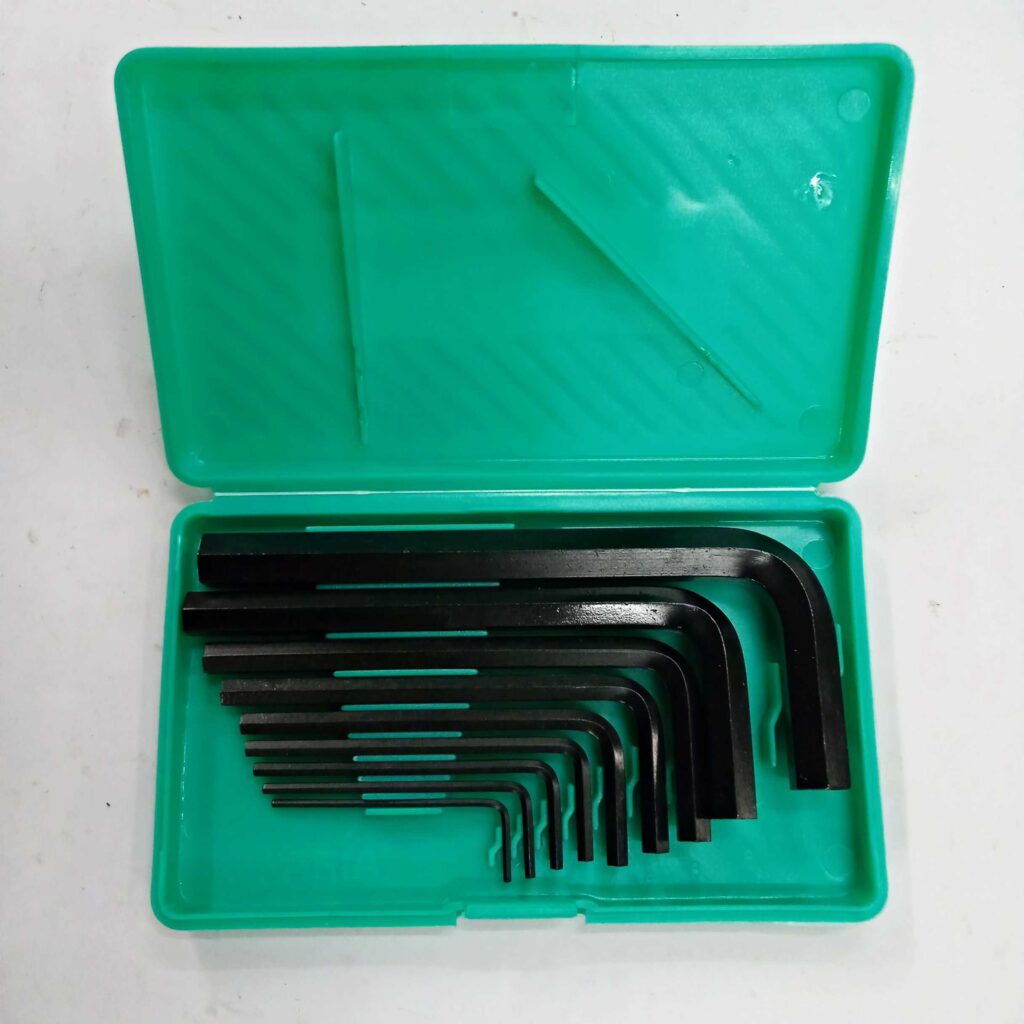 TAPARIA MM HEX Allen Key Set 1.5MM TO 10MM - OPERA TOOLS