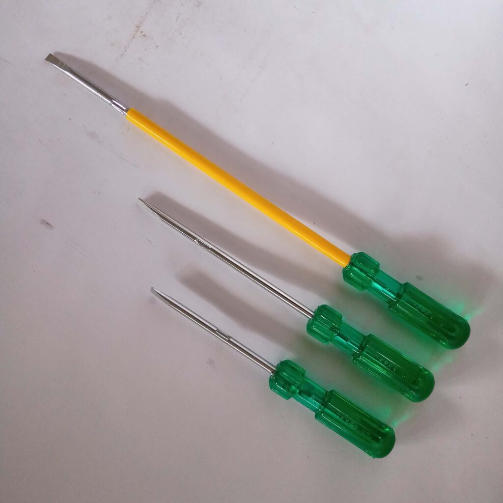 TAPARIA-Heavy Duty 2 in 1- Screw Driver Set - 3 pcs set-Slotted ...