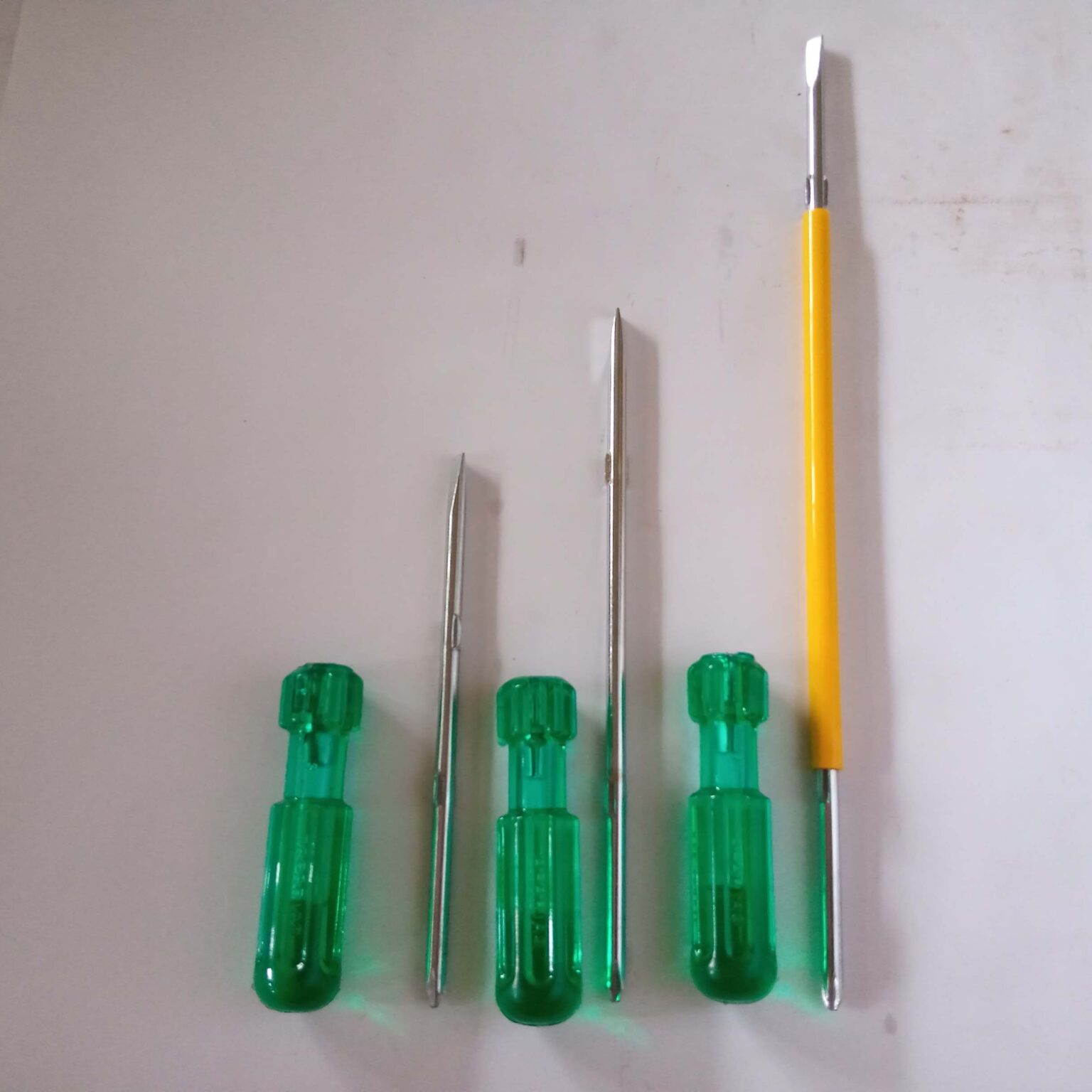 TAPARIA-Heavy Duty 2 in 1- Screw Driver Set - 3 pcs set-Slotted ...