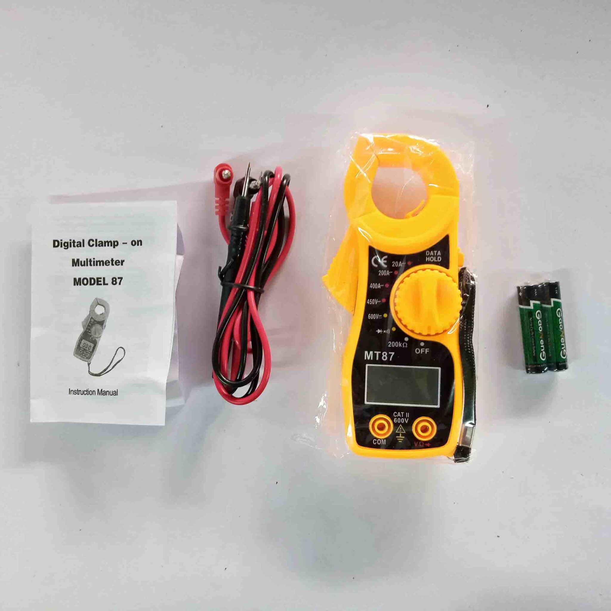 Digital Multimeter MT-87 Clamp Meter Small Size - OPERA TOOLS