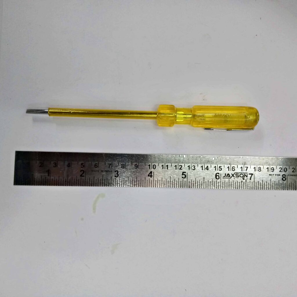 TAPARIA ELECTRIC LINE TESTER No 816 7" long set of 4 - OPERA TOOLS