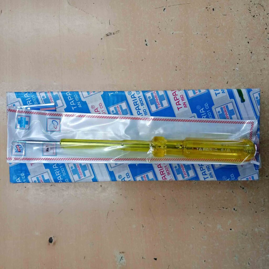 TAPARIA ELECTRIC LINE TESTER No 818 8" long set of 4 - OPERA TOOLS