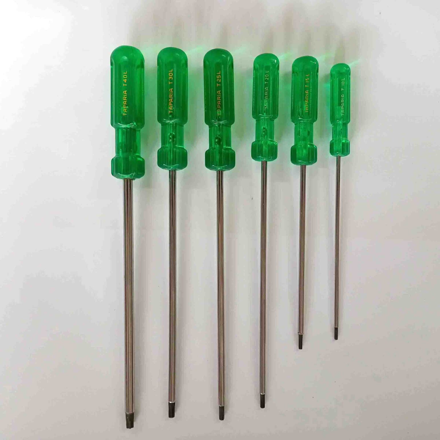 Taparia CRV Steel Long Handle Torx Screw Driver Set T10 To T40 [6Pcs ...
