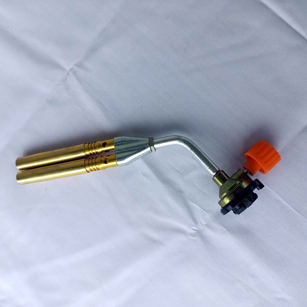 PROTEK Butane/LPG Double Nozzle Brazing Blow Torch with Manual Ignition ...
