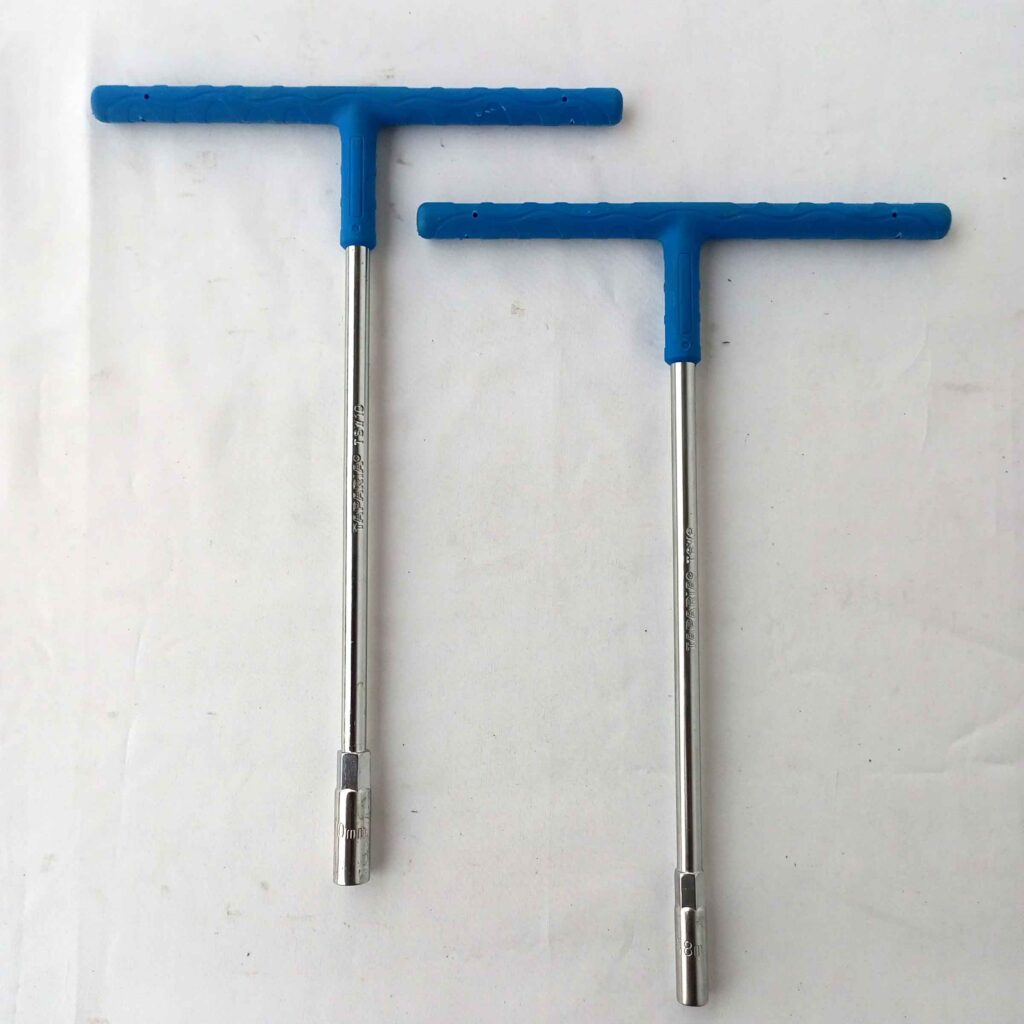 TAPARIA-Hex T-Type Handle Spanner set 8/10mm - OPERA TOOLS