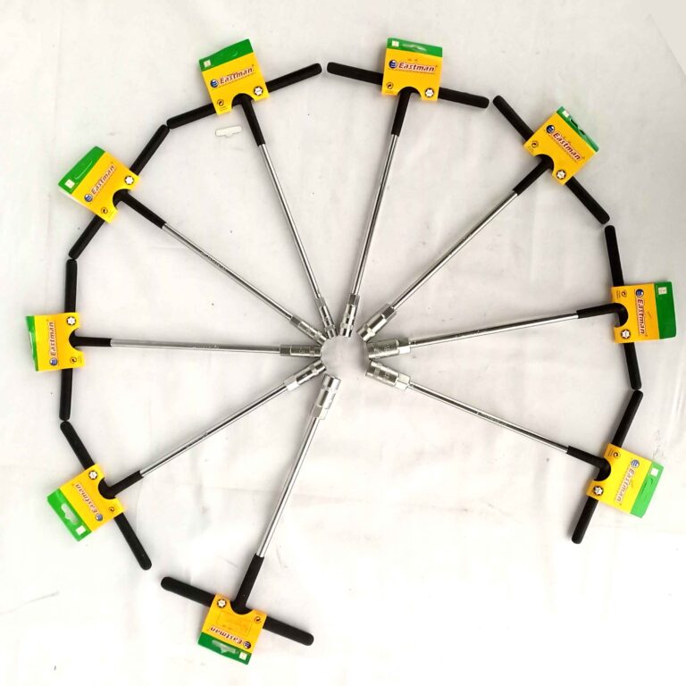 TAPARIA-Hex T-Type Handle Spanner set 8/9/10/12/13/14 mm [6 Pcs set ...